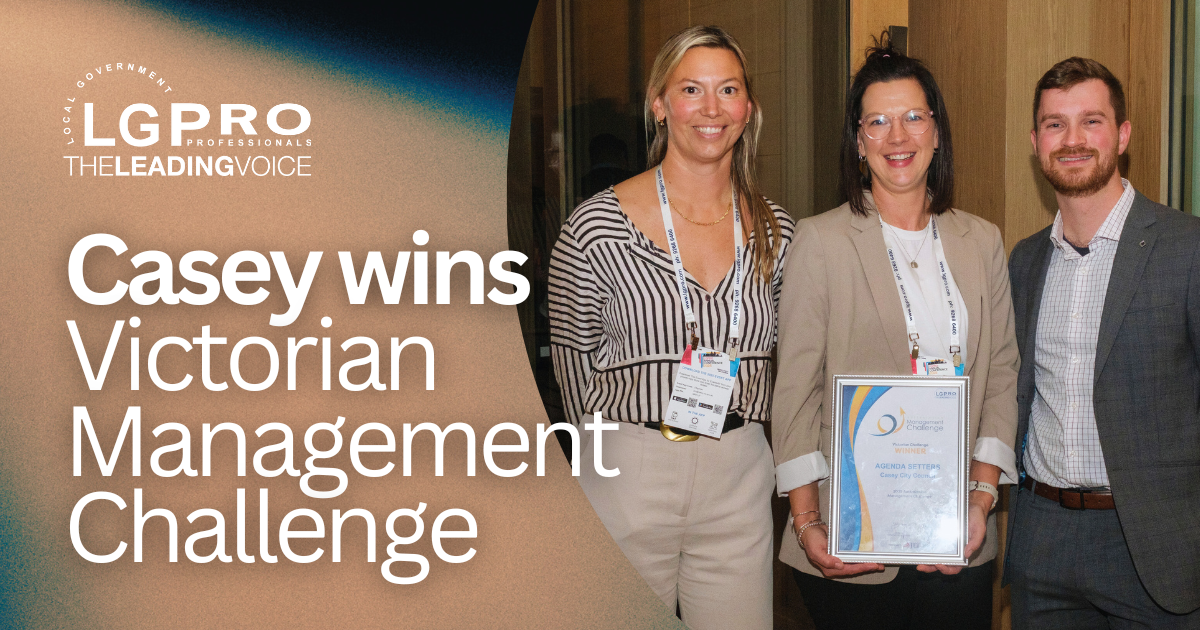 Casey Agenda Setters Win Victorian Management Challenge